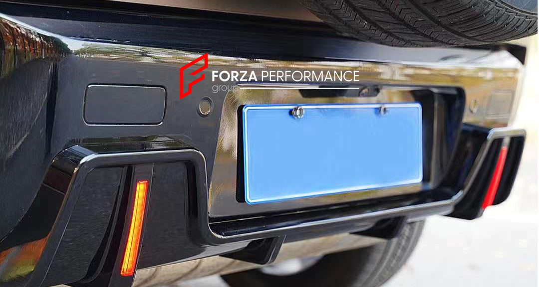 ROCK STYLE REAR DIFFUSER WITH LED TAIL LIGHTS for LAND ROVER DEFENDER ...