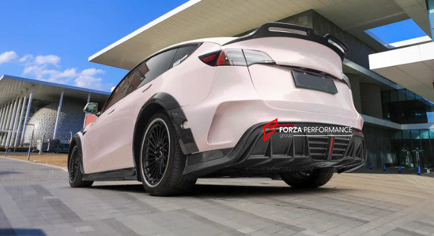 Carbon Fiber Rear Diffuser for Tesla Model Y – Forza Performance Group
