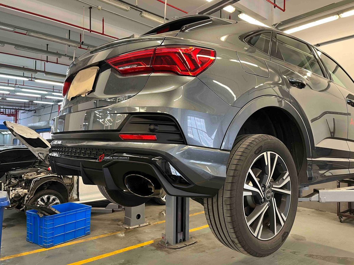 REAR DIFFUSER FOR AUDI Q3 SPORTBACK F3 2019+ | RSQ3 STYLE – Forza ...