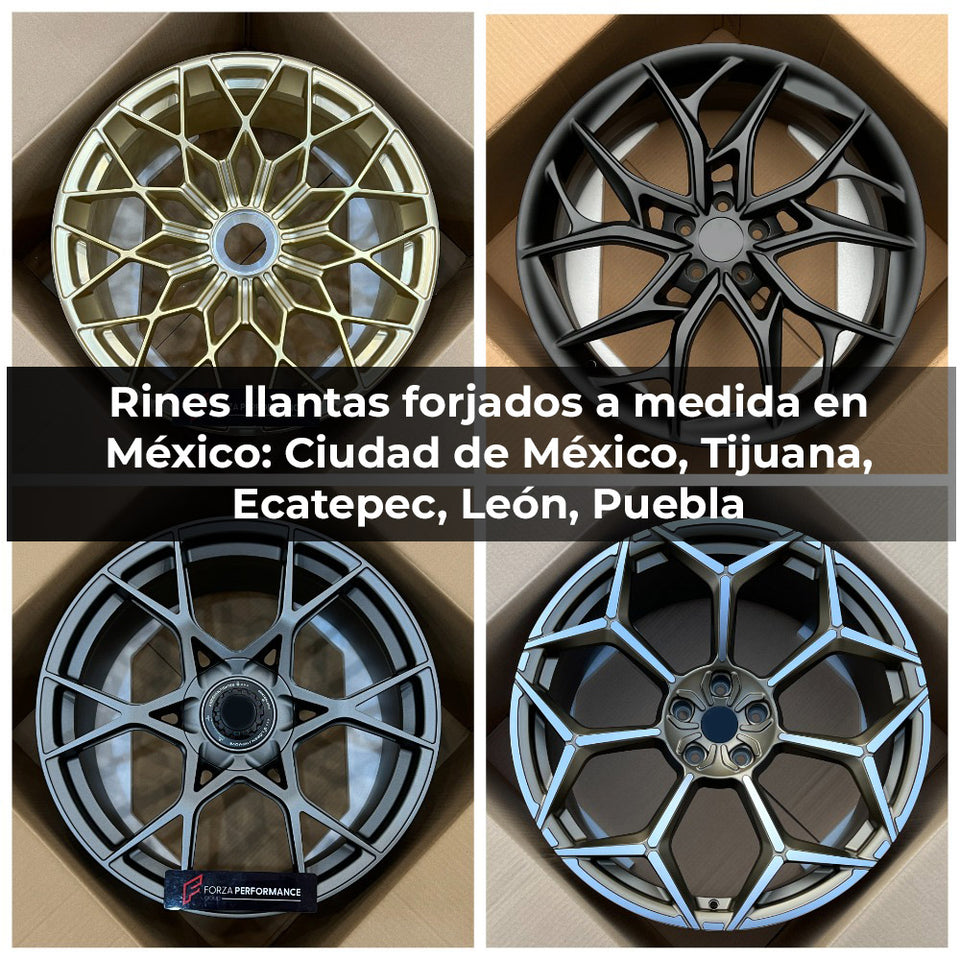 RINES LLANTAS FORJADOS A MEDIDA EN MÉXICO: CIUDAD DE MÉXICO, TIJUANA,