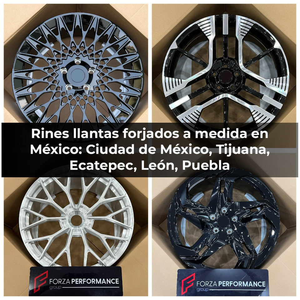 RINES LLANTAS FORJADOS A MEDIDA EN MÉXICO: CIUDAD DE MÉXICO, TIJUANA,