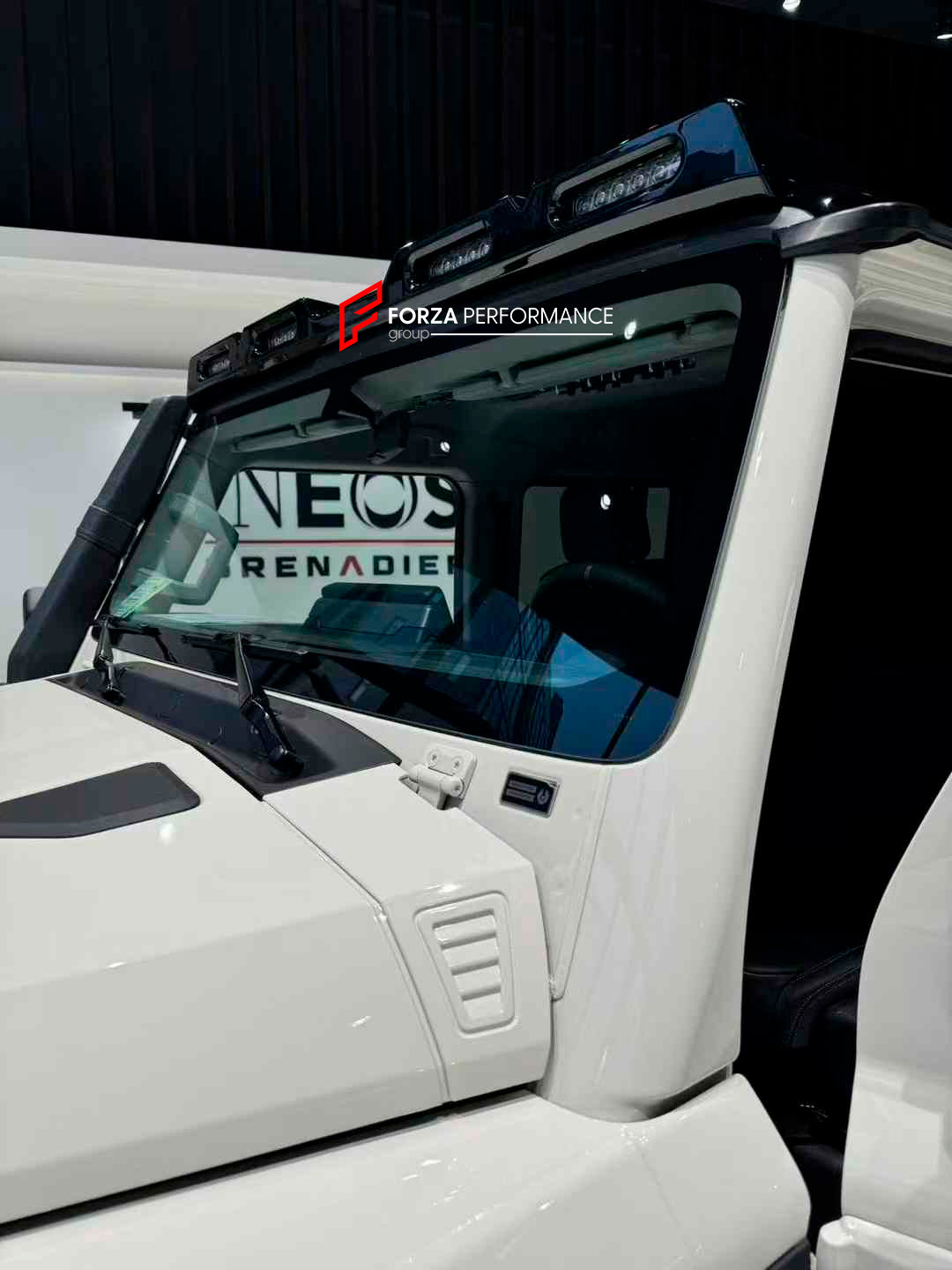 CARBON ROOF LIGHT BAR and REAR SPOILER for INEOS GRENADIER GM 2022 ...