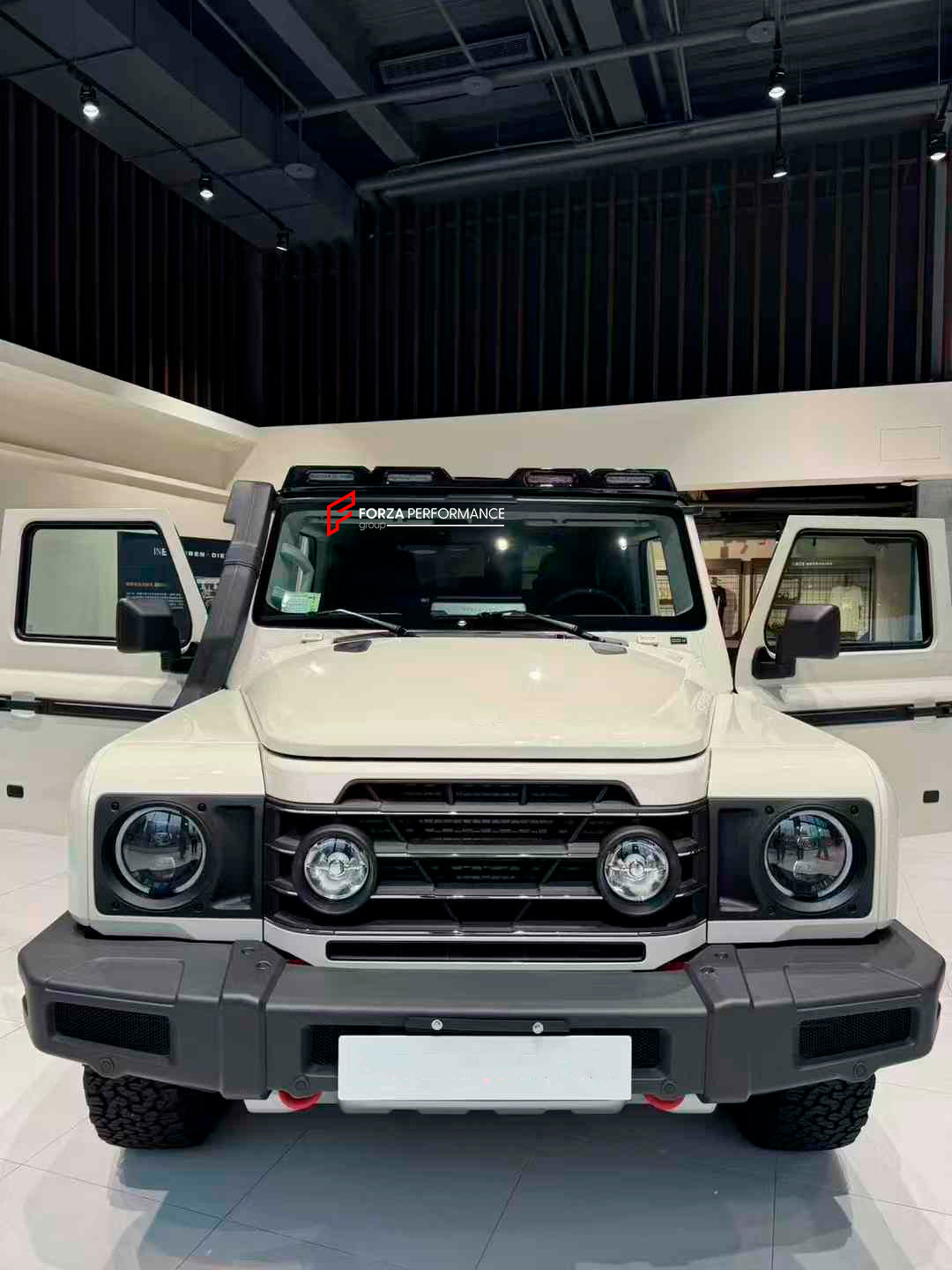 CARBON ROOF LIGHT BAR and REAR SPOILER for INEOS GRENADIER GM 2022 ...