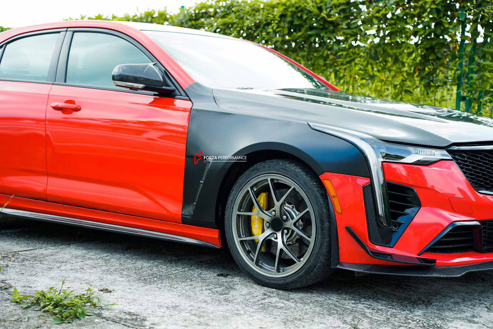 SIDE FENDERS FOR CADILLAC CT4 | CT4-V BLACKWING STYLE