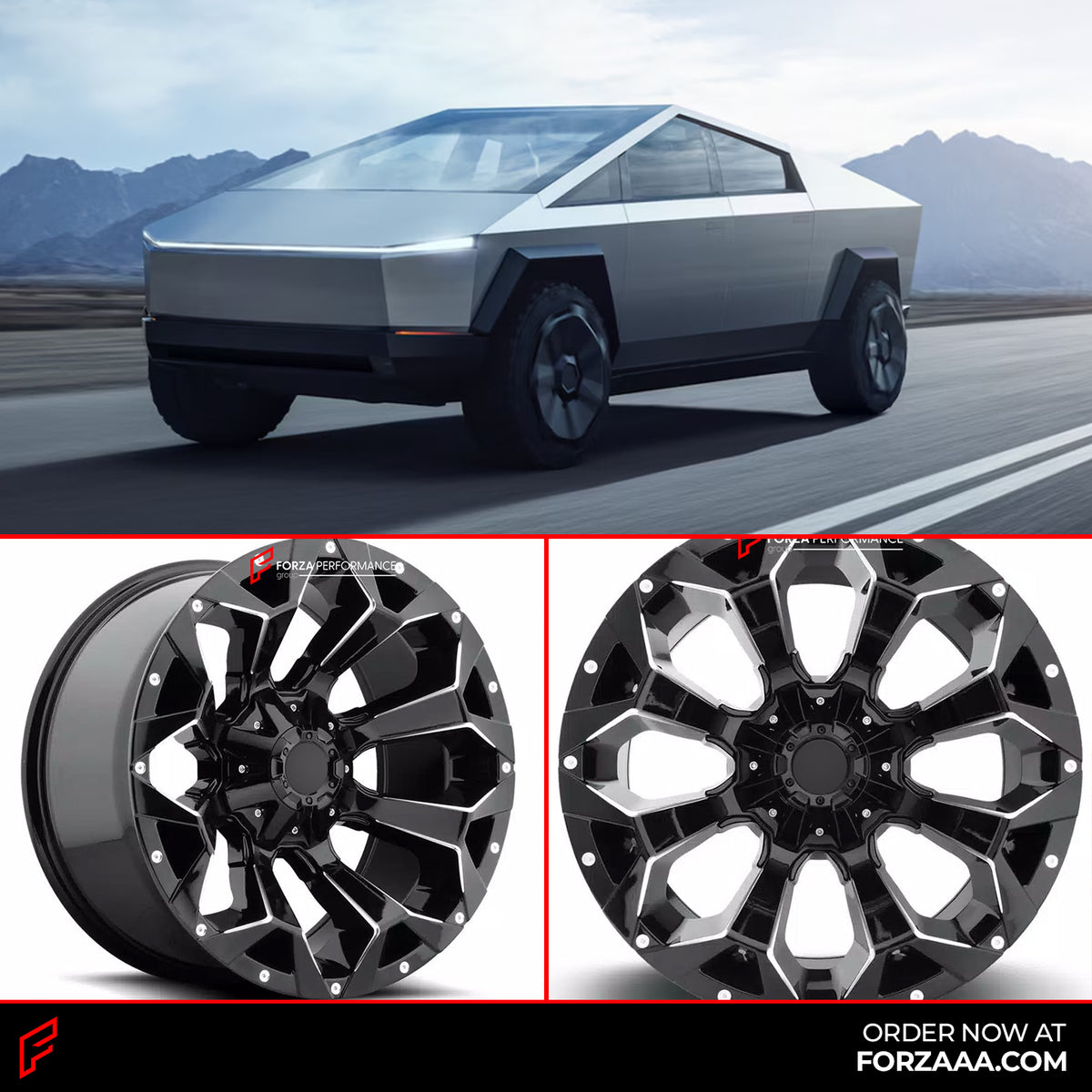 FUEL ASSAULT STYLE FORGED WHEELS RIMS for TESLA CYBERTRUCK – Forza ...