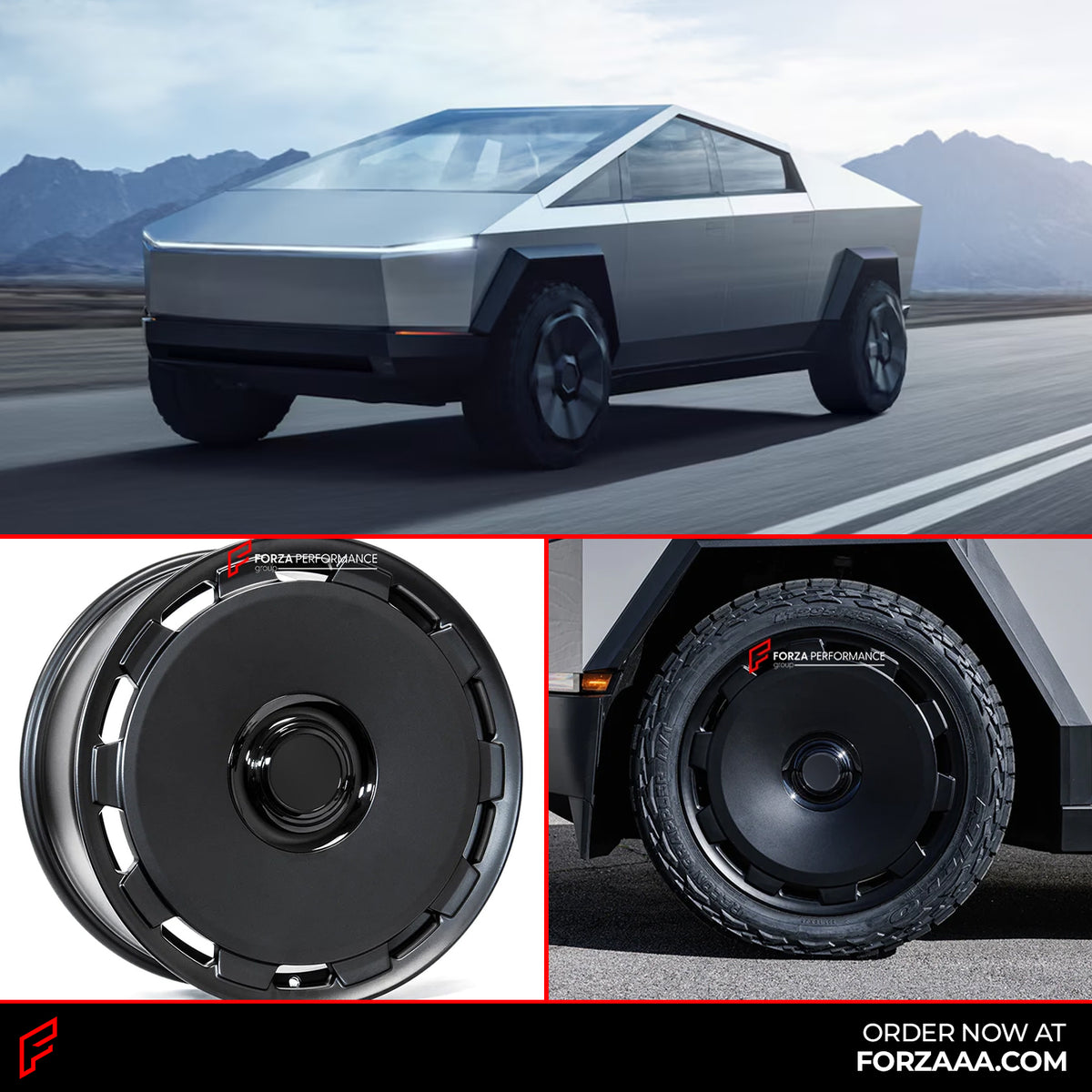T-SPORTLINE CTM STYLE FORGED WHEELS RIMS for TESLA CYBERTRUCK – Forza ...