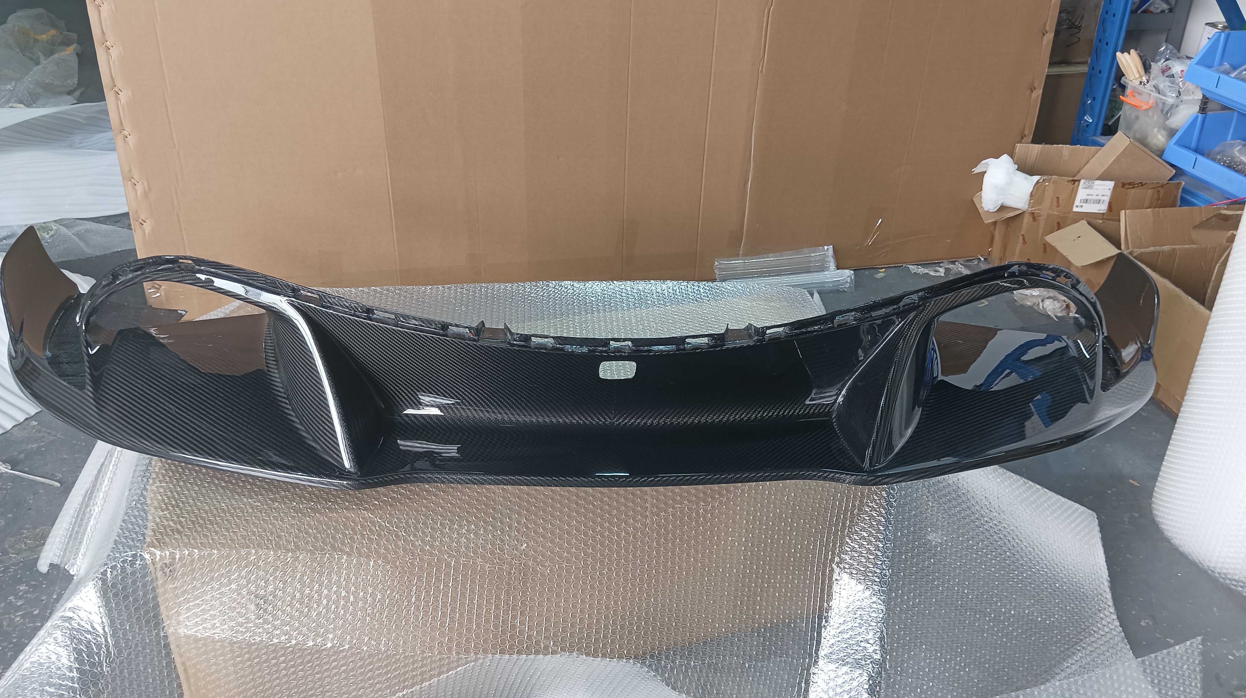 FORZA PERFORMANCE DRY CARBON FRONT LIP for MCLAREN 720S 2017 - 2023 ...