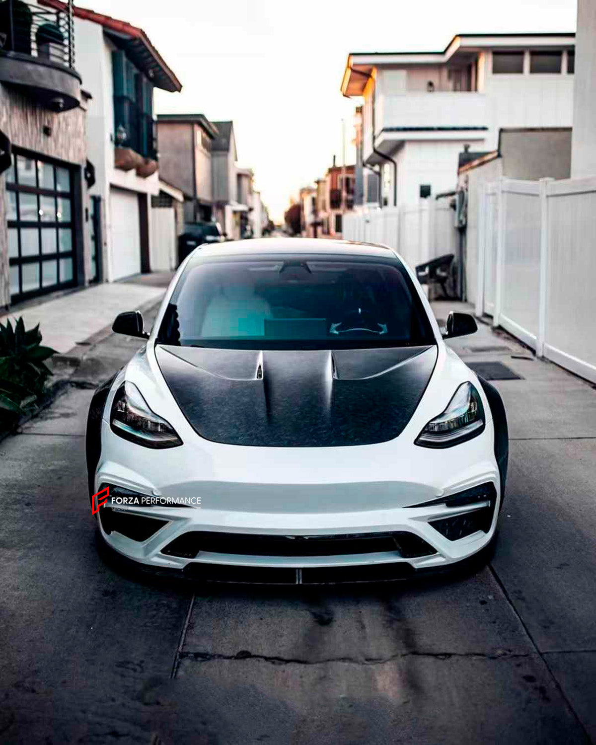 WIDE CARBON BODY KIT for TESLA MODEL 3 2016+