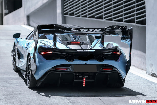 Carbon Fiber Rear Diffuser for 2017-2021 McLaren 720s Se NWBII Style