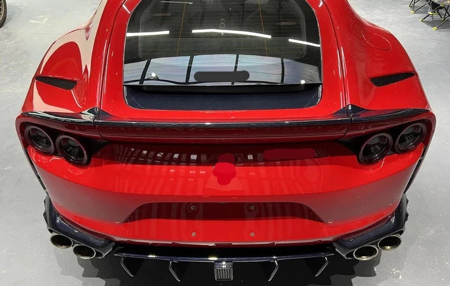 Rear Bonnet Lower Insert for 2018-UP Ferrari 812 Superfast | GTS OE St ...