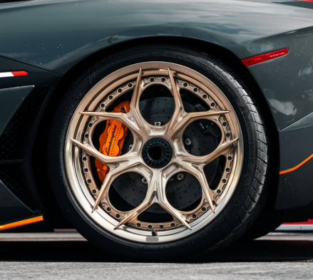 FORGED WHEELS FOR LAMBORGHINI AVENTADOR custom fit AFTERMARKET 3 PIECES ...
