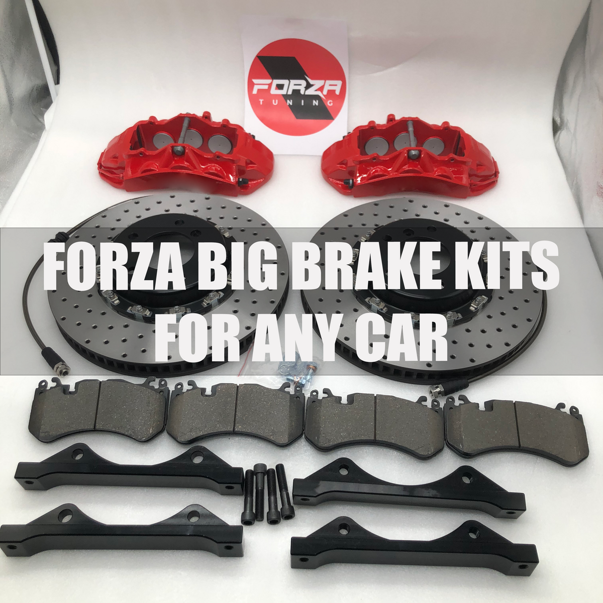 FORZA BIG BRAKE KIT FOR VOLKSWAGEN SCIROCCO III 2008 - 2014 – Forza ...