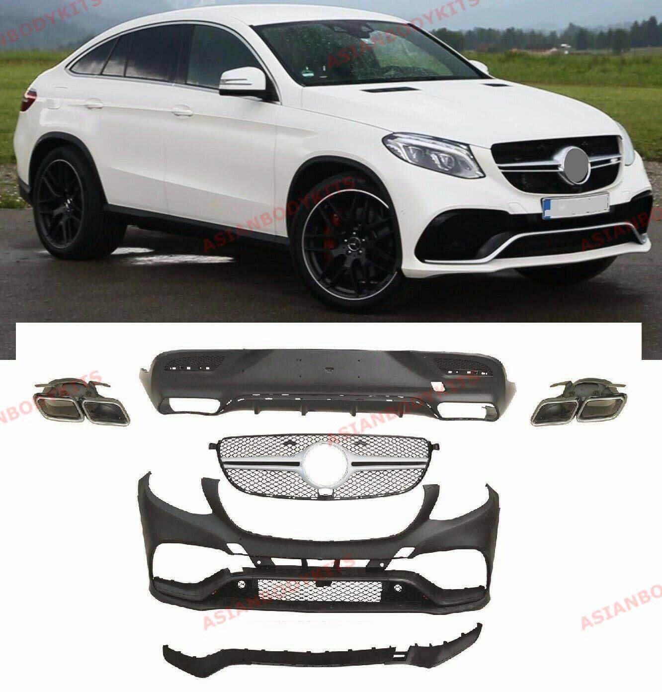 BODY KIT for MERCEDES BENZ GLE CLASS COUPE 63 AMG C292 2015 - 2019