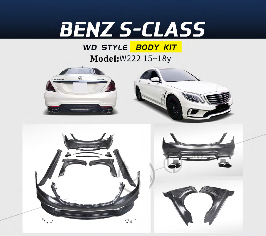 Body Kits for Mercedez Benz S-Class