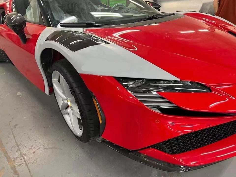 CARBON FRONT FENDERS FOR FERRARI SF90 – Forza Performance Group