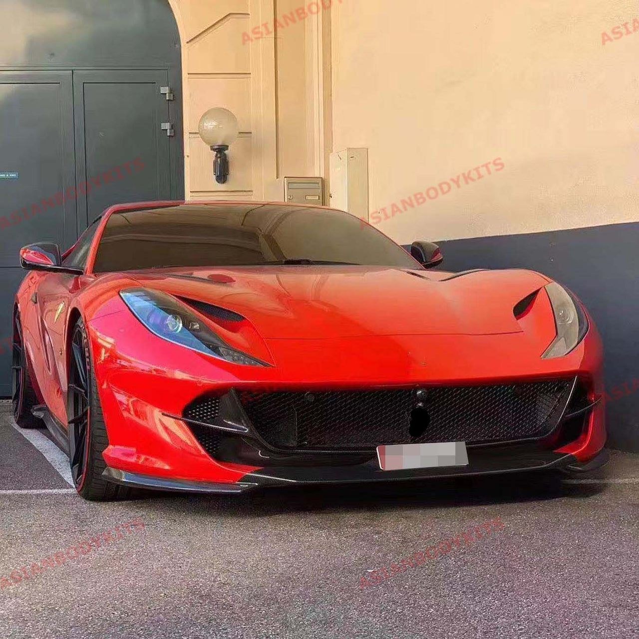 DRY CARBON FIBER BODY KIT for FERRARI 812 SUPERFAST 2017+ DIFFUSER SID