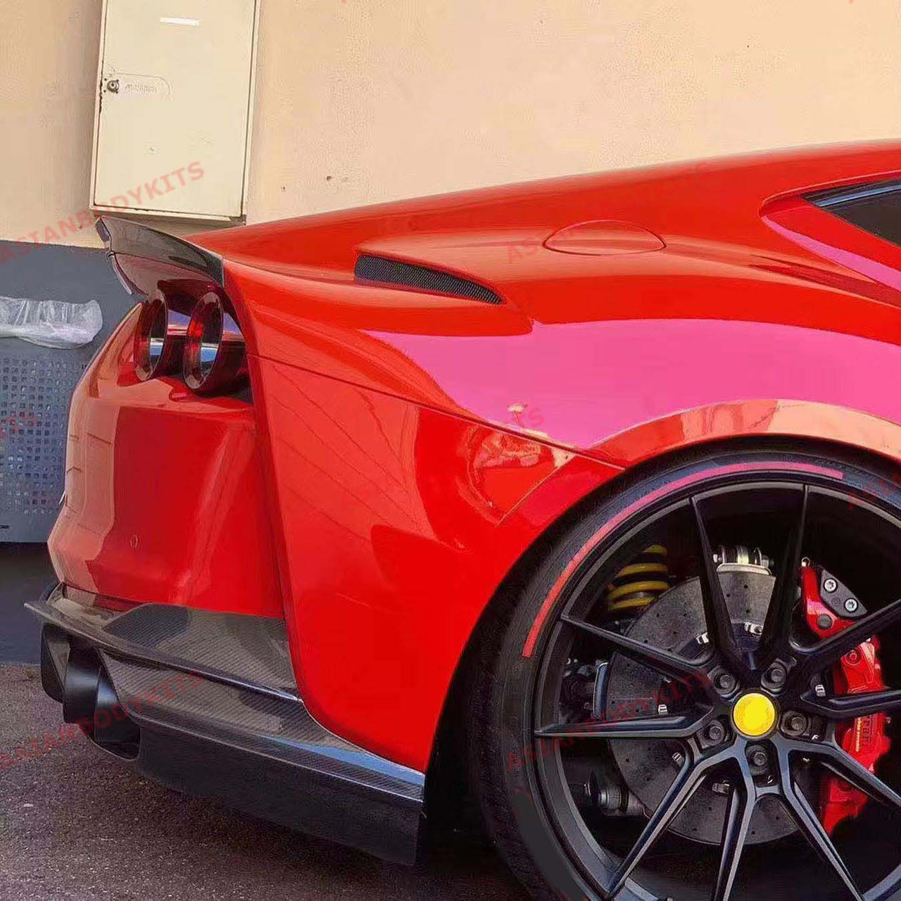 DRY CARBON FIBER BODY KIT for FERRARI 812 SUPERFAST 2017+ DIFFUSER SID