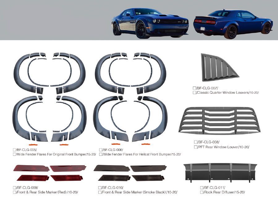 Body Kit for Dodge Challenger 2010-2020