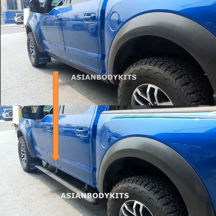 for Ford F-150 Raptor 2015+ SIDE STEP ELECTRIC Deployable running boar ...