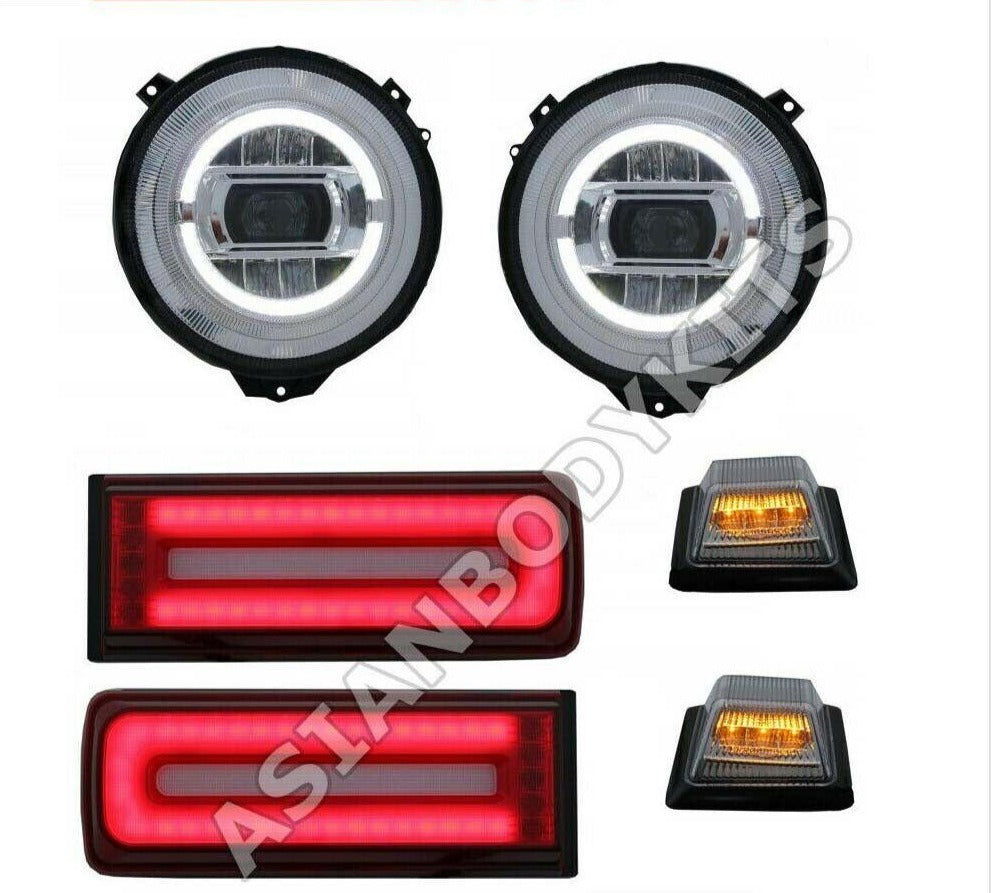 Headlights, tail lights, turn lights for Mercedes Benz G-class W463 20