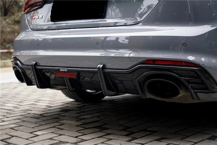 KARBEL DRY CARBON FIBER REAR DIFFUSER FOR AUDI RS5 B9 2017 - 2019 ...