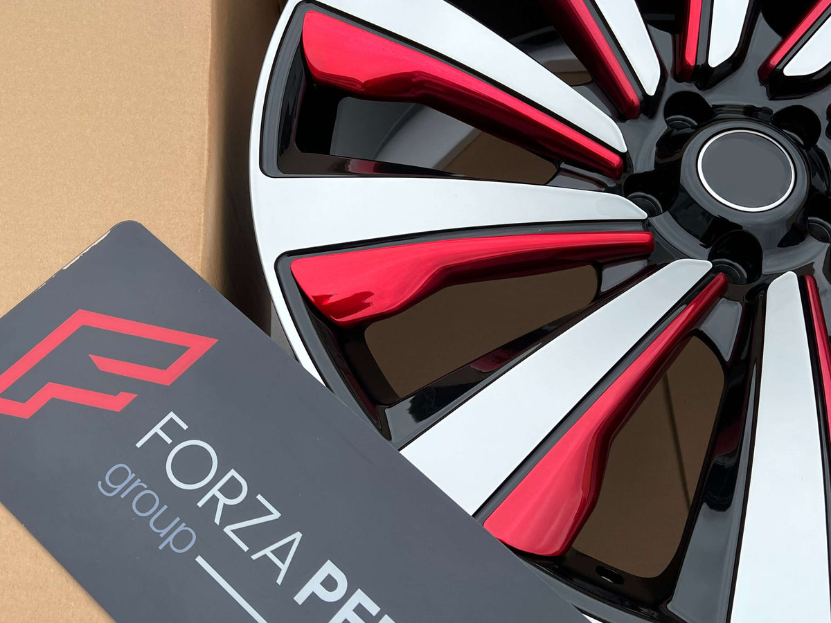 FORGED WHEELS RIMS FOR LAND ROVER RANGE ROVER AUTOBIOGRAPHY L460 RED A ...