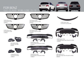 Body Kits for Mercedes-Benz GLE – Forza Performance Group