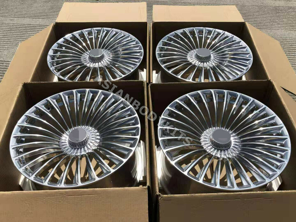 20 INCH FORGED WHEELS RIMS for MERCEDES - BENZ S - CLASS W222 W221 C217 ...