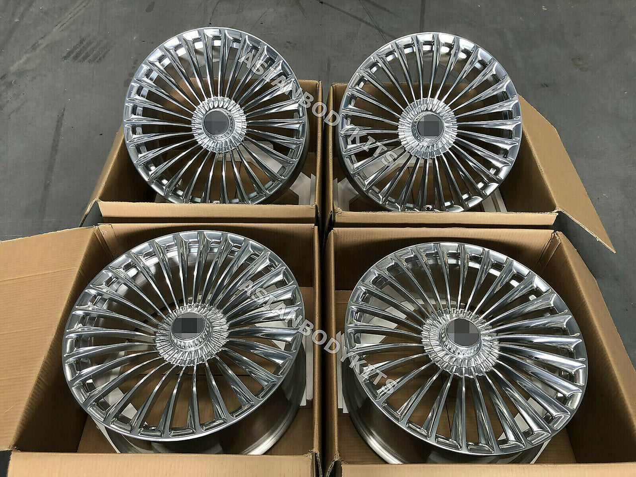 20 INCH FORGED WHEELS RIMS for MERCEDES - BENZ S - CLASS W222 W221 C217 ...