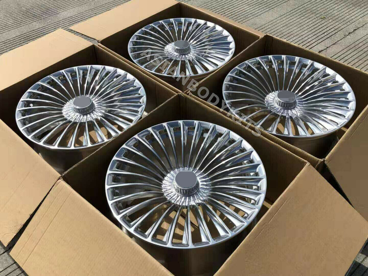 20 INCH FORGED WHEELS RIMS for MERCEDES - BENZ S - CLASS W222 W221 C217 ...