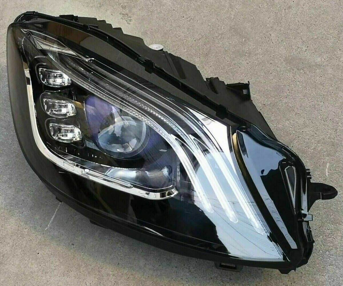 Mercedes Benz W222 S-class HEADLIGHTS LED upgrade Facelift style ...