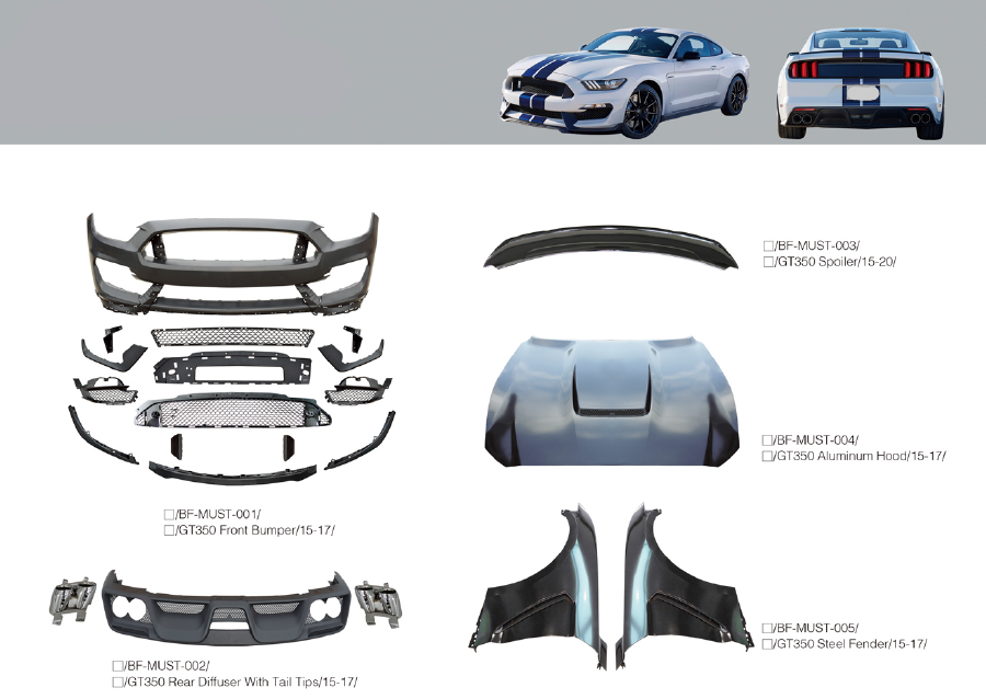 BODY KIT for FORD MUSTANG 2015 - 2020