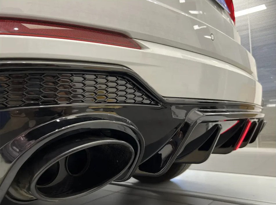 REAR DIFFUSER WITH EXHAUST TIPS for AUDI Q3 2020 - 2022 | RSQ3 STYLE ...