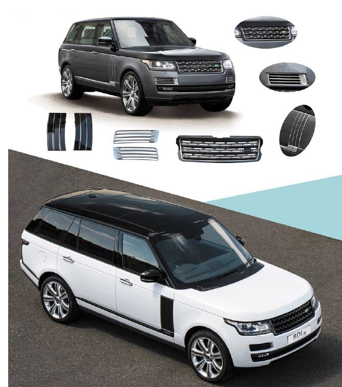 LAND ROVER RANGE ROVER VOGUE MODEL 2013 - 2017 SVA GRILLE TRIM KIT ...