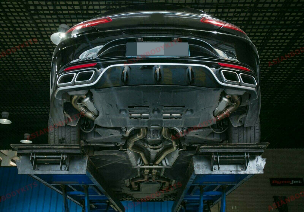 MERCEDES BENZ S63 AMG COUPE VALVED EXHAUST CATBACK MUFFLER – Forza ...