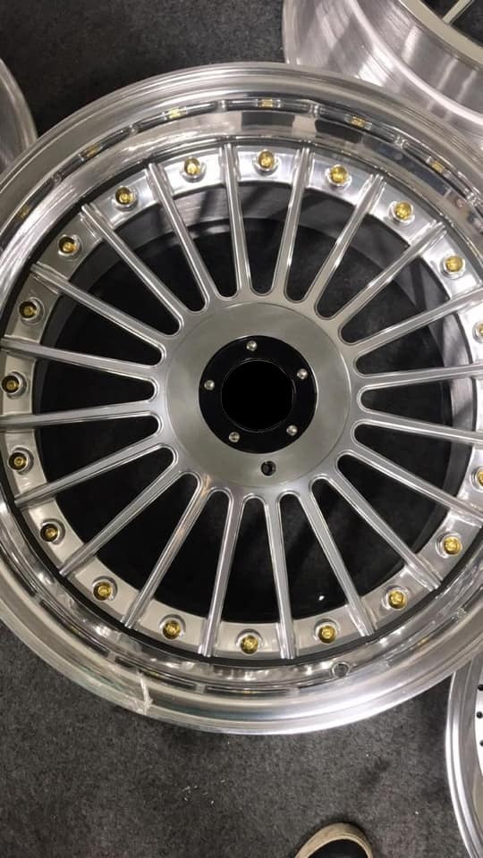 ALPINE OLD CLASSIC RETRO 3 PIECES 3PCS FORGED WHEELS FOR VOLKSWAGEN ...