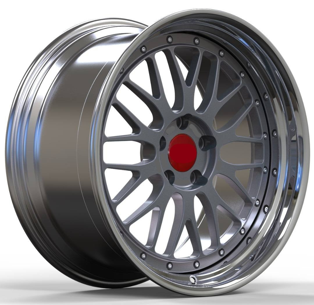 BBS LM AFTERMARKET 3 PIECES 3PCS FORGED WHEELS FOR PORSCHE 911 997 ...