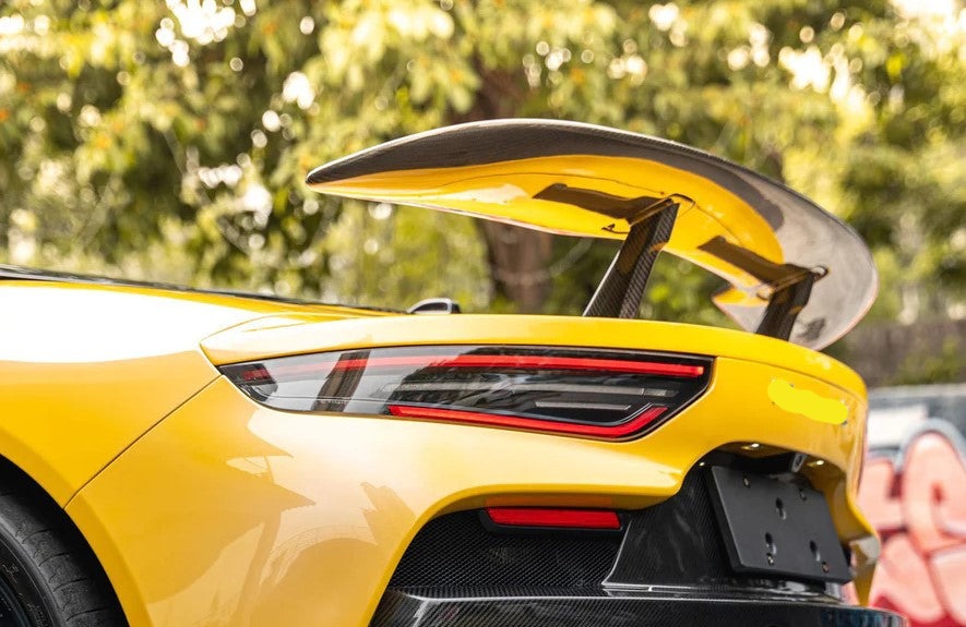 CARBON FIBER GT WING Spoiler V1 for MASERATI MC20 2020 - 2023 – Forza ...