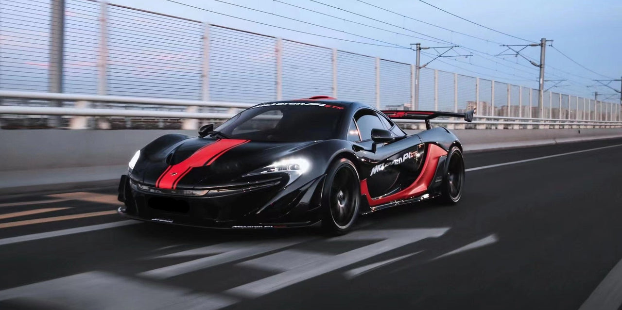 CONVERSION DRY CARBON BODY KIT for MCLAREN P1 2013 - 2016 UPGRADE to P