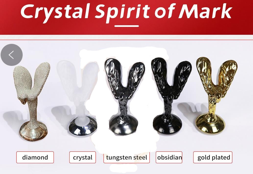 CRYSTAL SPIRIT OF ECSTASY FOR ROLLS-ROYCE – Forza Performance Group