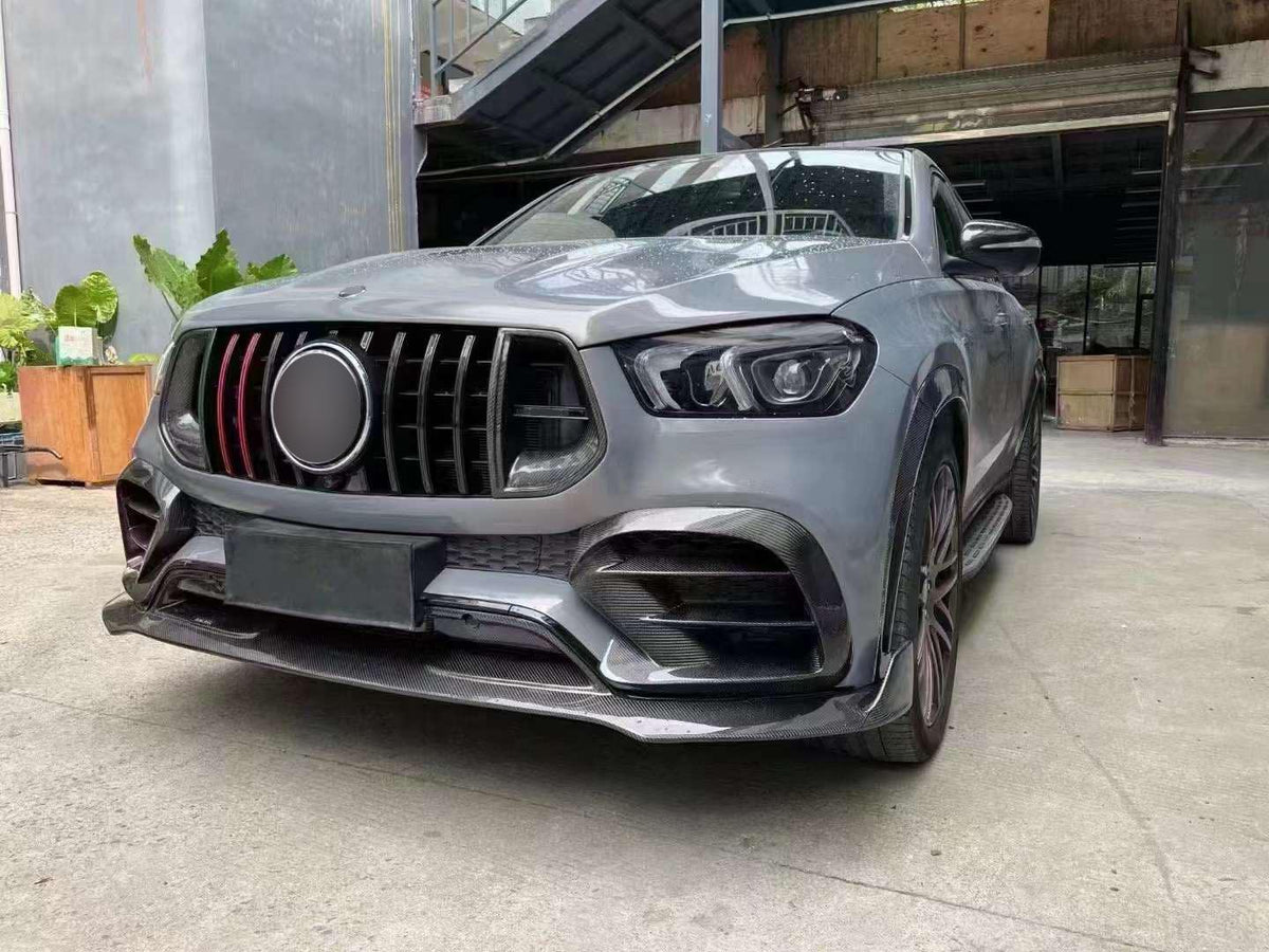 Body kit for Mercedes Benz GLE Coupe C167 AMG 2019+ Front Lip Front Gr ...
