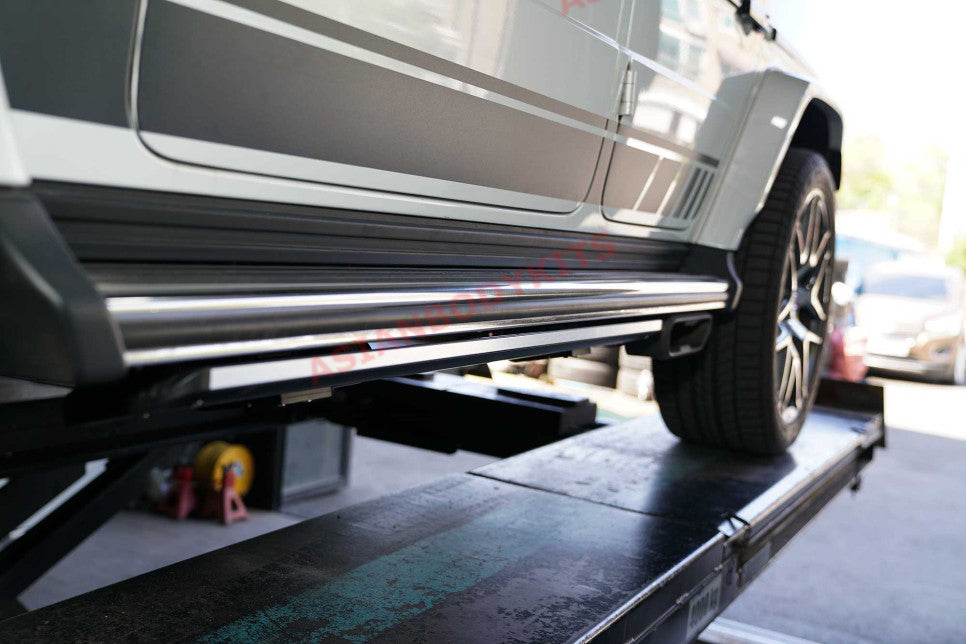 Electric side step running boards bars for Mercedes-Benz G-class W463A ...