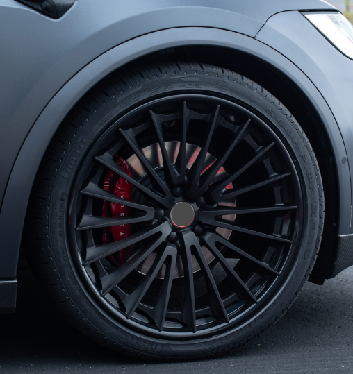 FORGED WHEELS FOR TESLA MODEL X custom fit AFTERMARKET 3 PIECES 3PCS ...