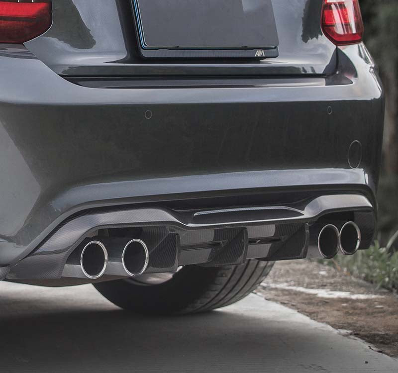 HIGH QUALITY CARBON FIBER REAR DIFFUSER FOR BMW M2 F87 – Forza ...