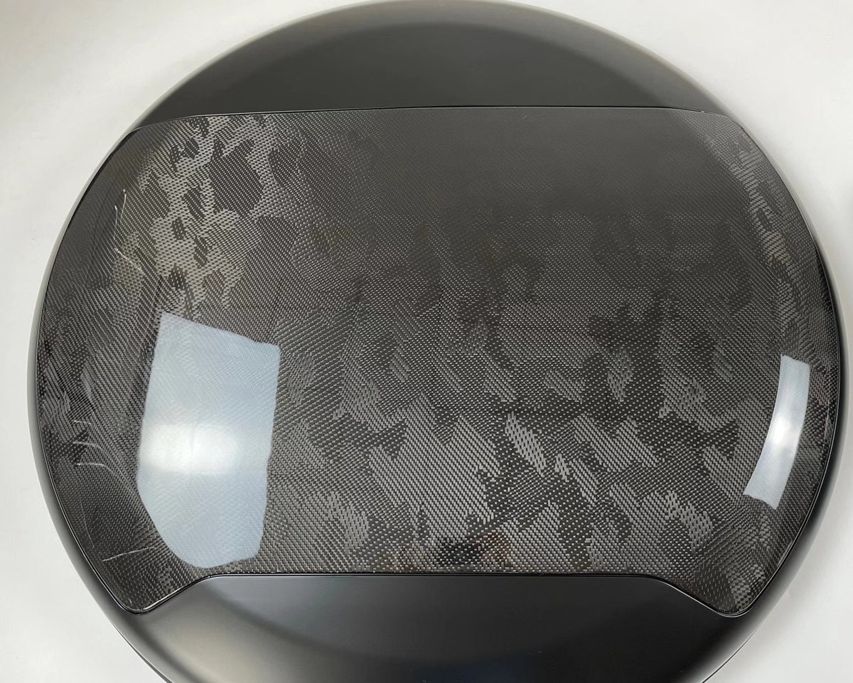 Camouflage Carbon Fiber Spare Wheel Tire Cover for LAND ROVER DEFENDER ...